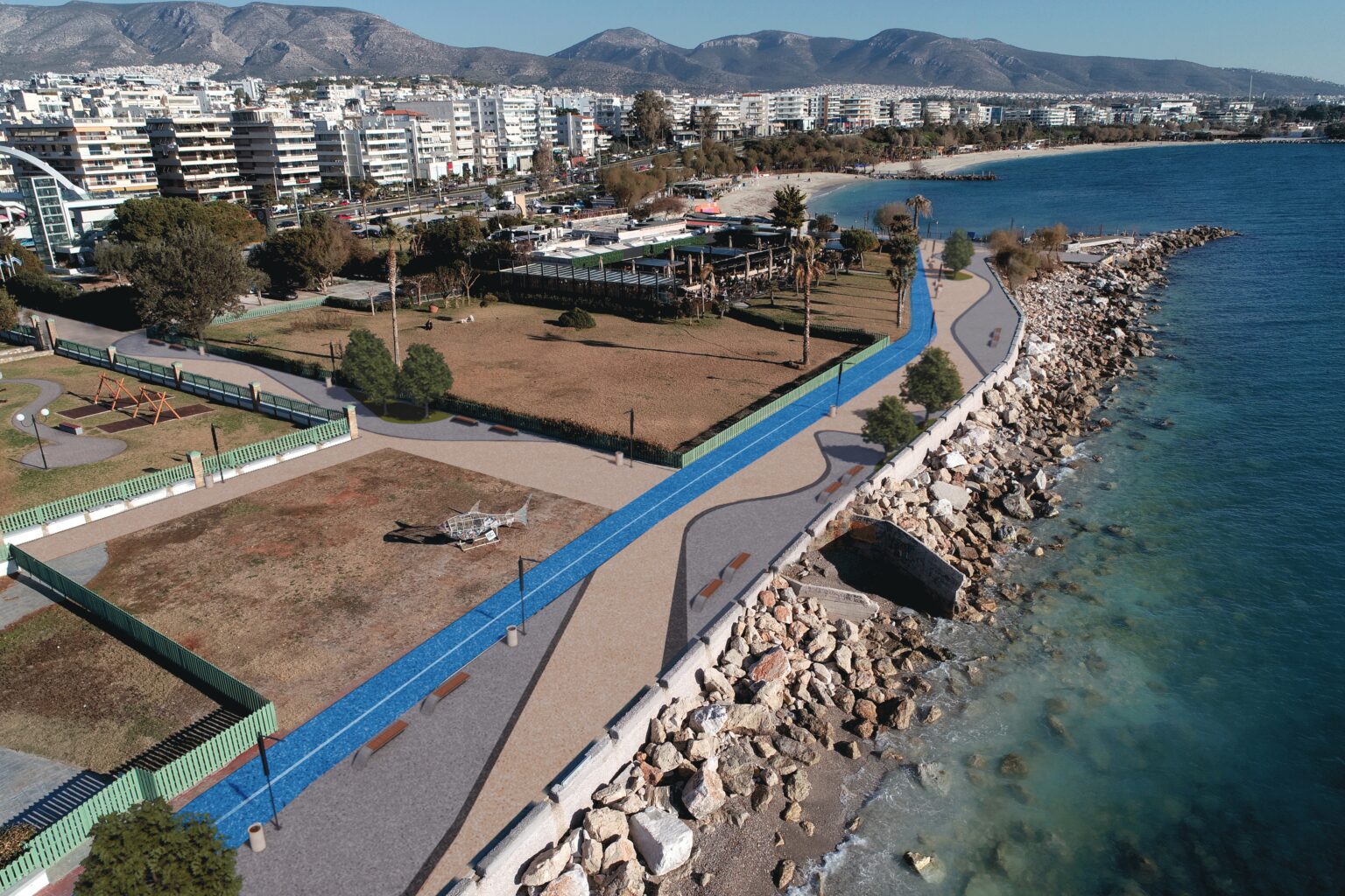 Αθηναϊκή Ριβιέρα – Αστικός Περίπατος – ΤΑΙΠΕΔ